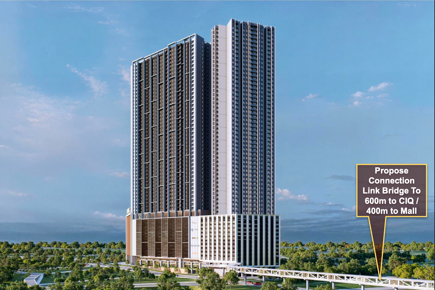 Causewayz Square CIQ / The Asteriaz | Exsim Johor Project